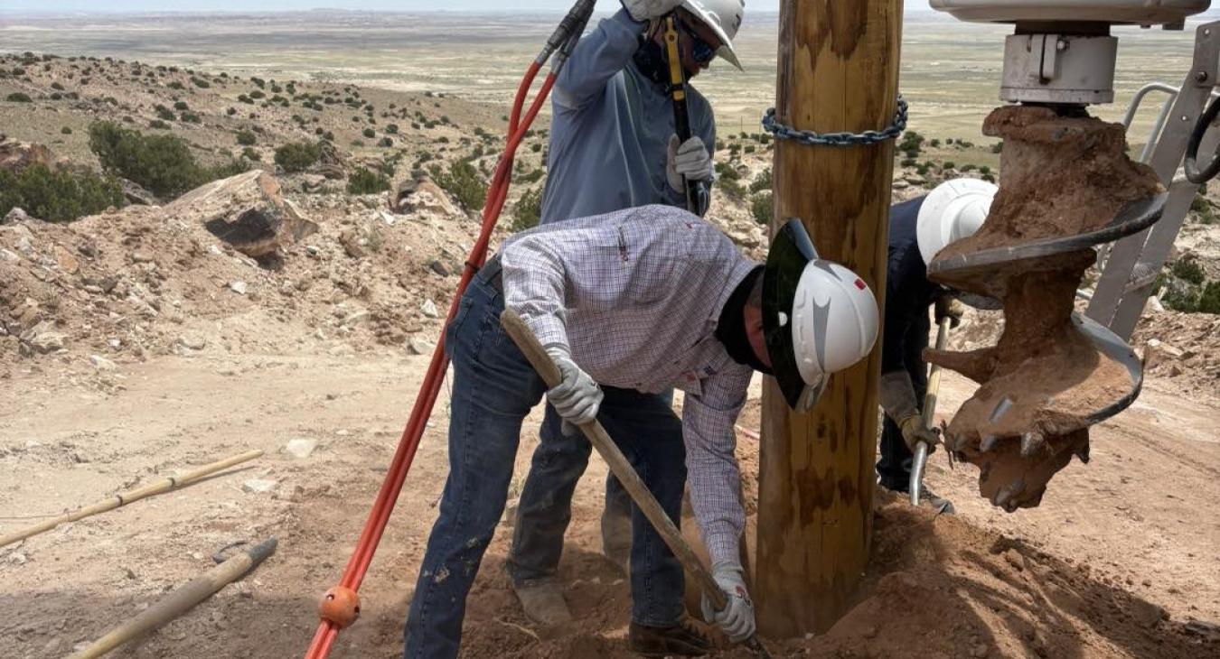 Light Up Navajo Project Update: Week 1! | Withlacoochee River Electric Cooperative